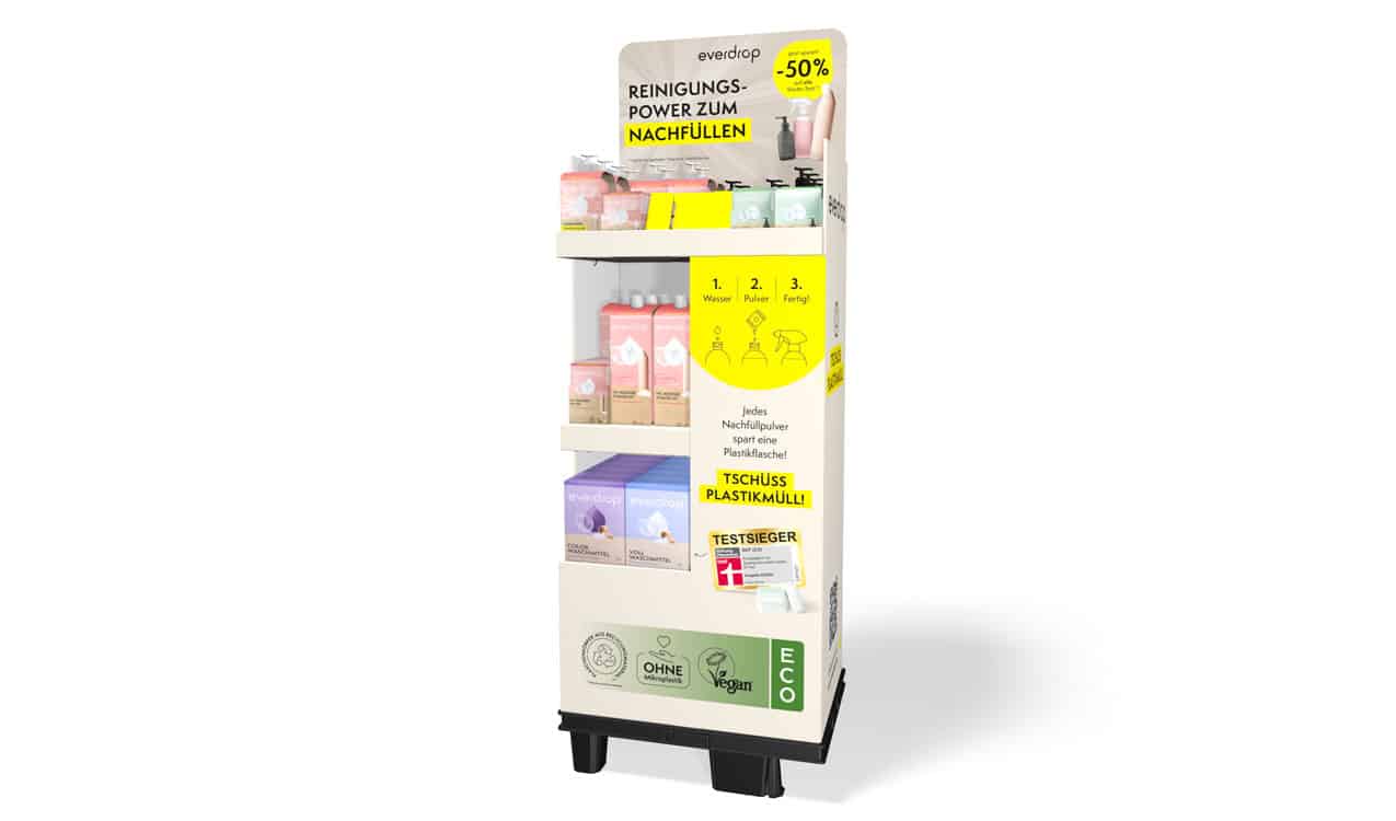 everdrop mit neuem Display - display Magazin