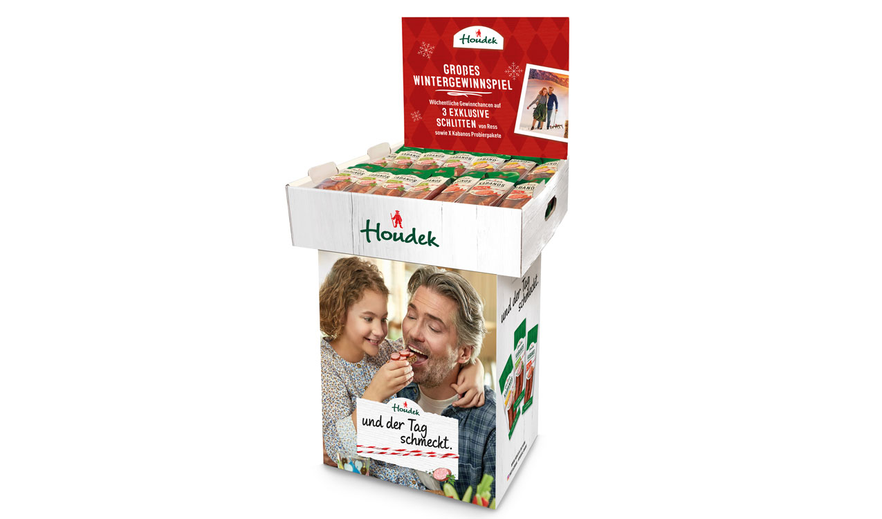 Houdek startet Winterpromotion - display Magazin