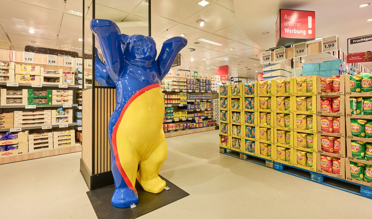 Bei Lidl steppt der Bär - display Magazin