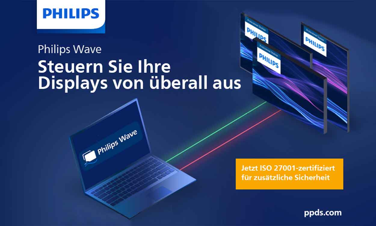 Philips Wave - display Magazin
