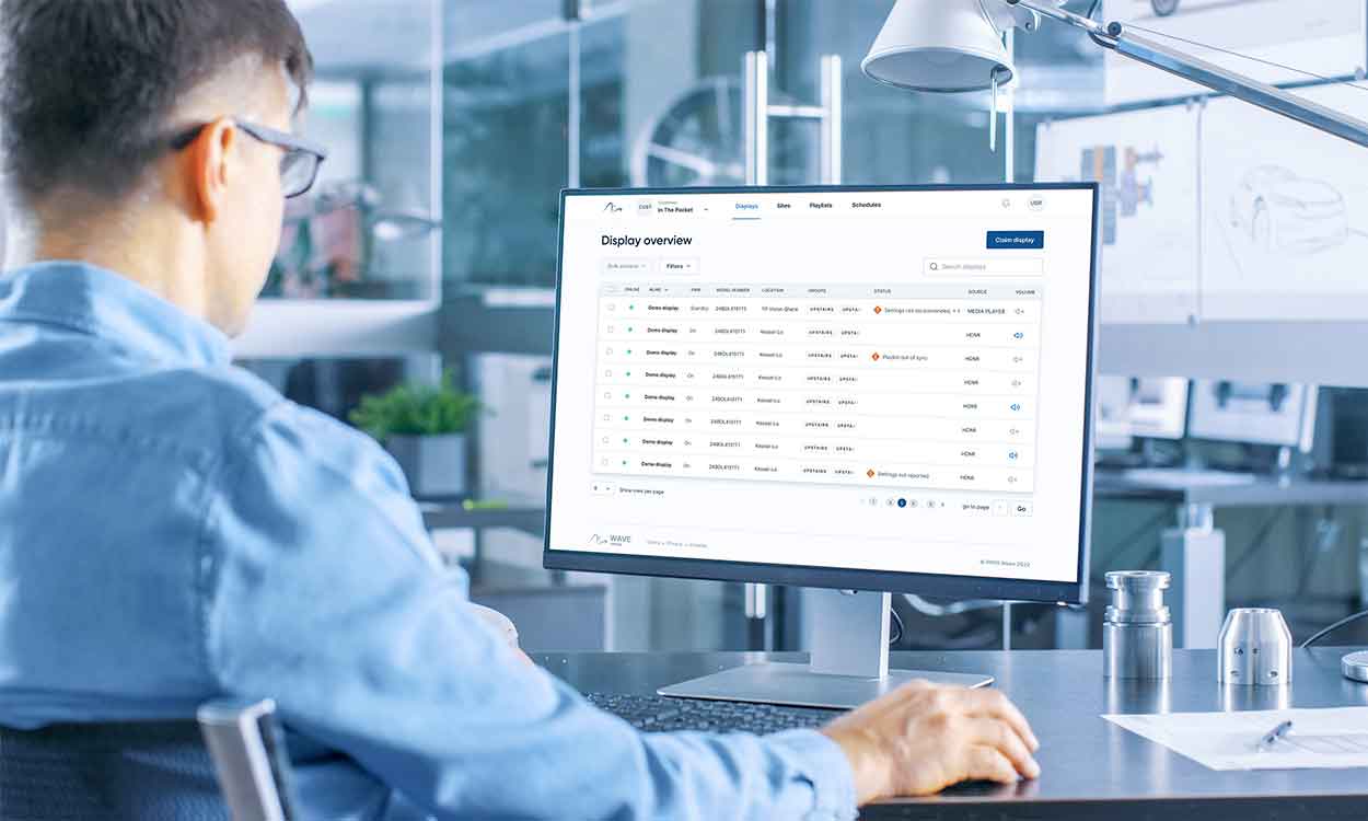 Philips Wave - display Magazin