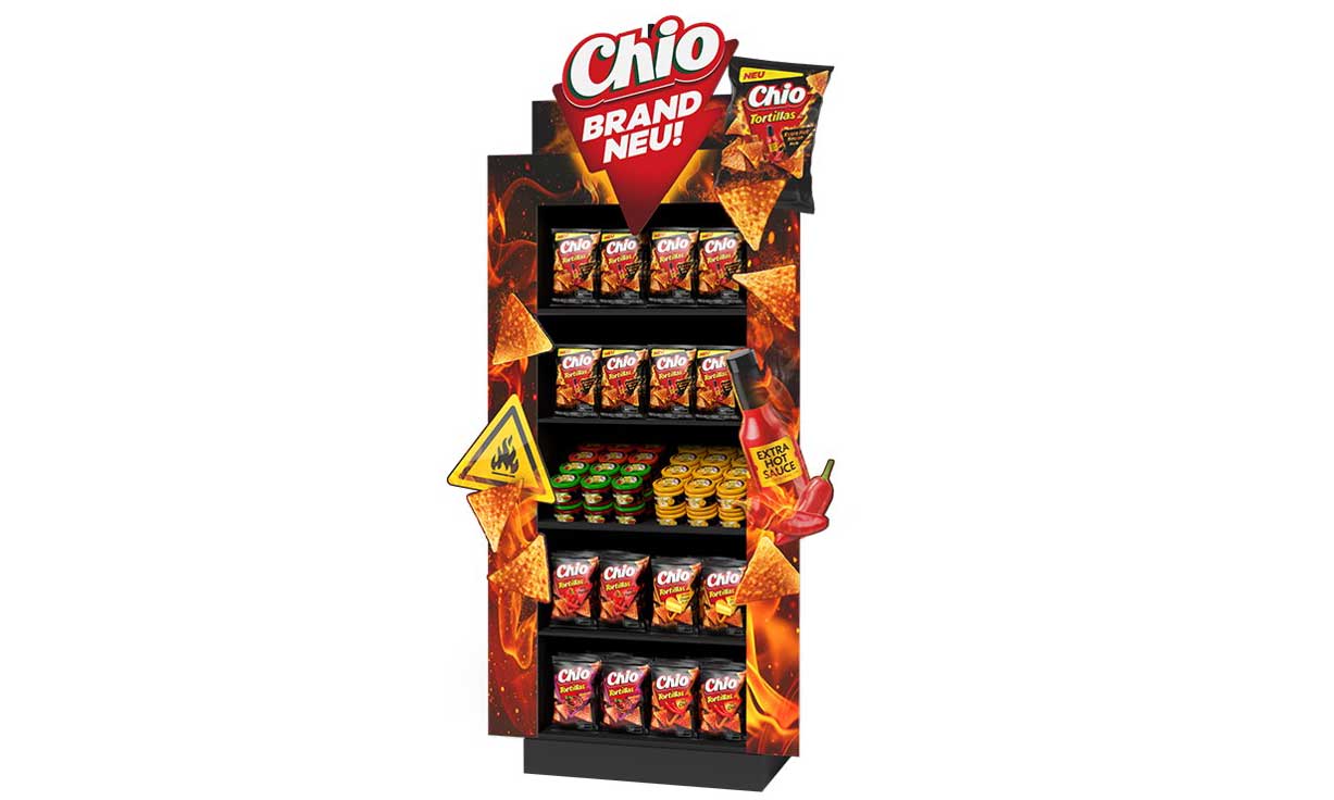 Chio erweitert Tortilla-Sortiment - display Magazin