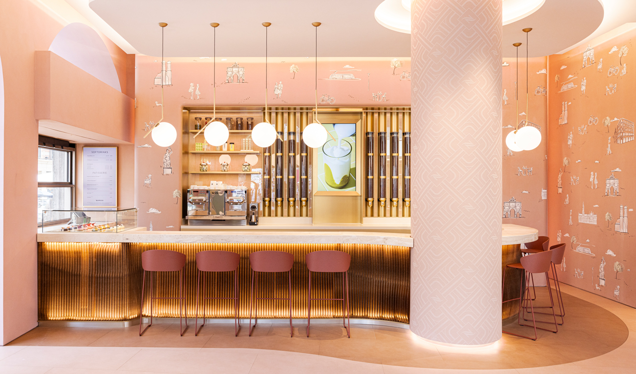 Nespresso House Opening - display Magazin