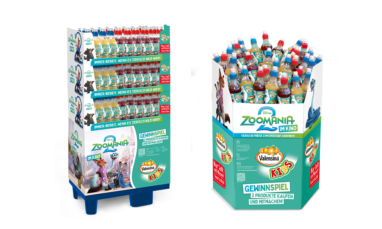 Valensina startet Disney-Kooperation - display Magazin