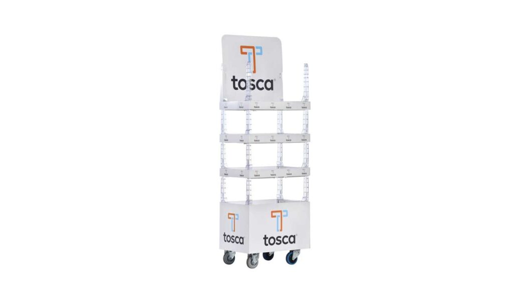 Pooling-Displays von Tosca - display Magazin