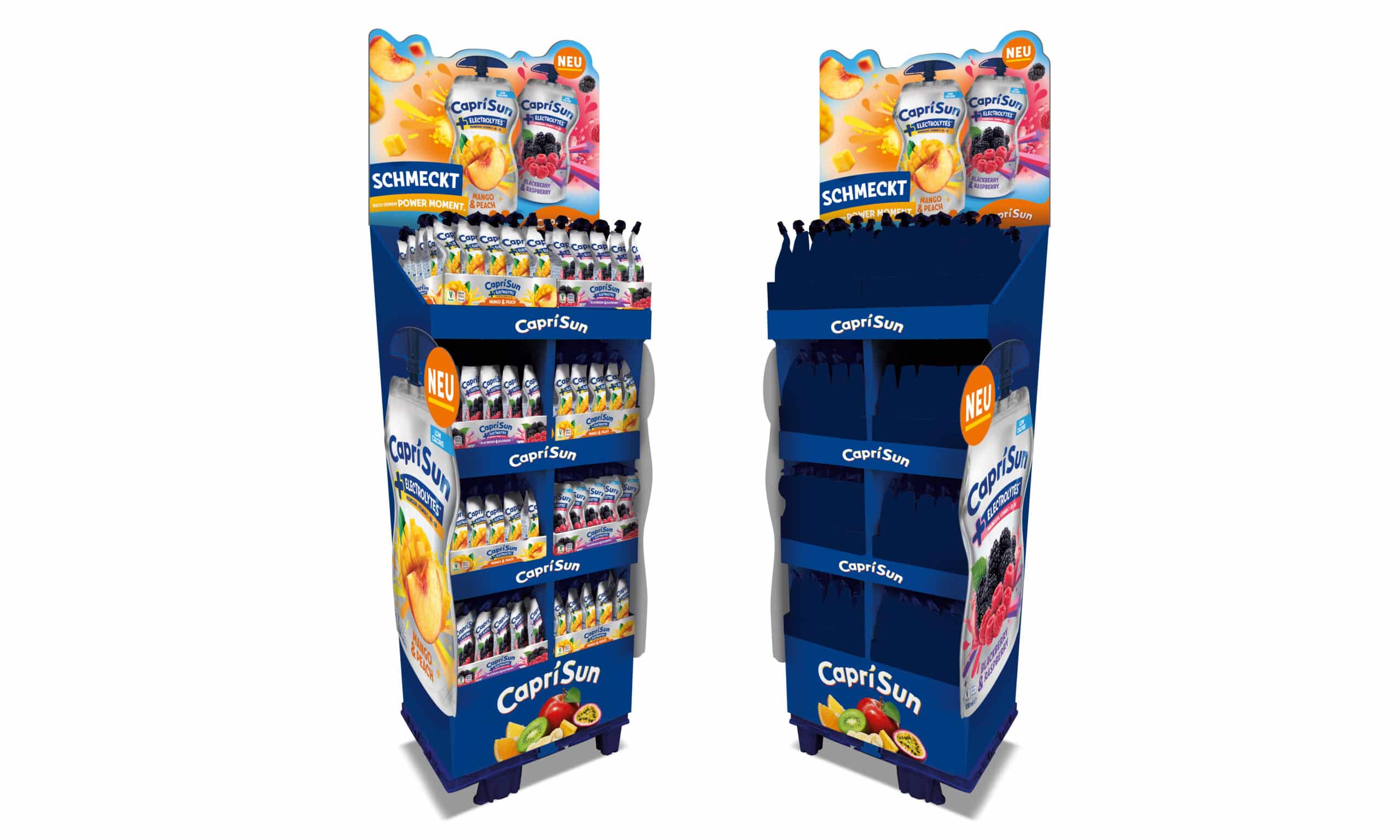 Capri-Sun mit +Electrolytes - display Magazin